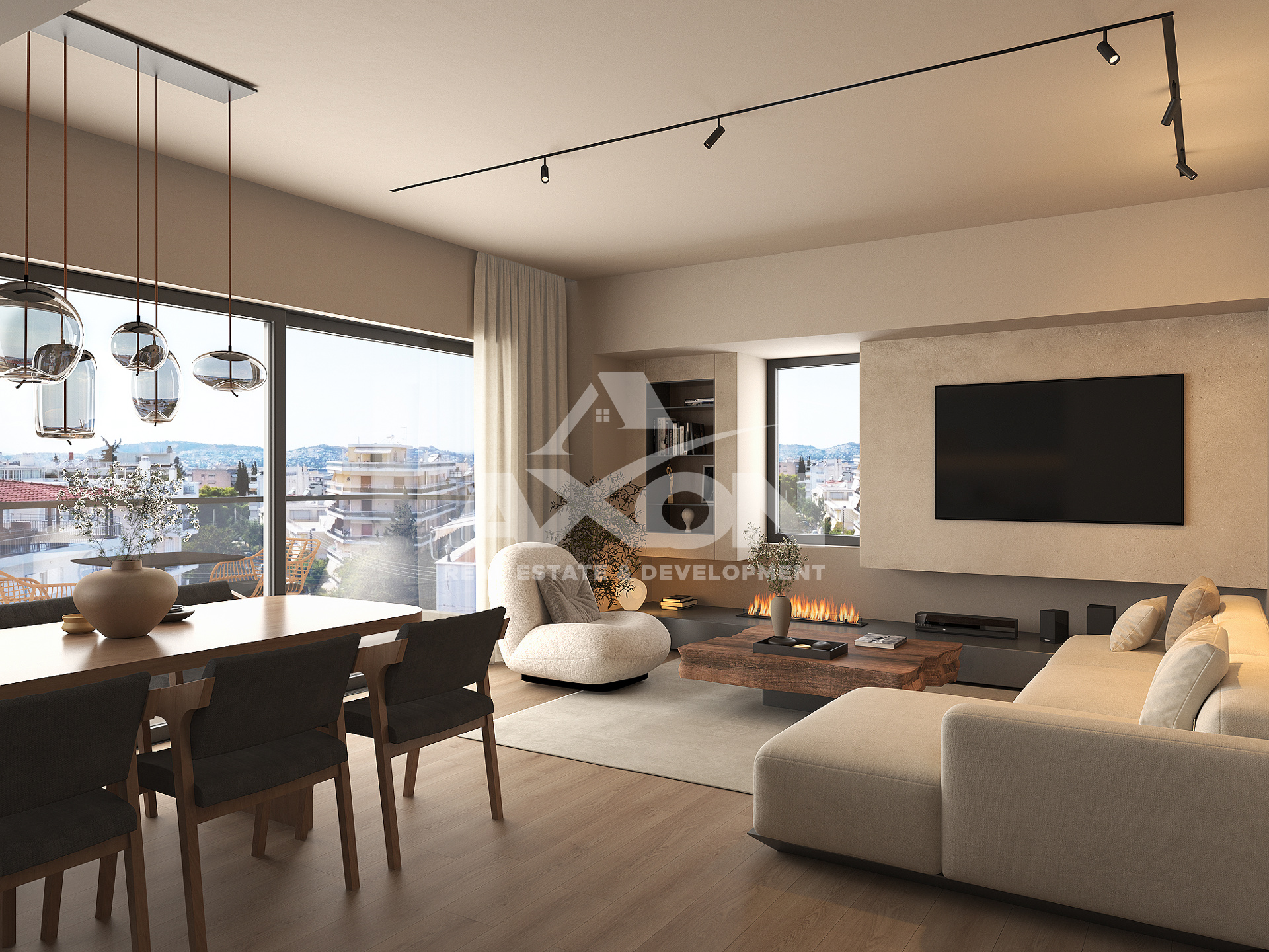 2131847 - Apartment For sale, Cholargos, 55 sq.m., €275.000